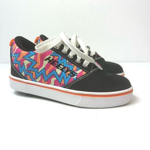 Heelys | Shoes | Heelys Pro2 Prints Blackpinkorangecyan Szyouth | Poshmark